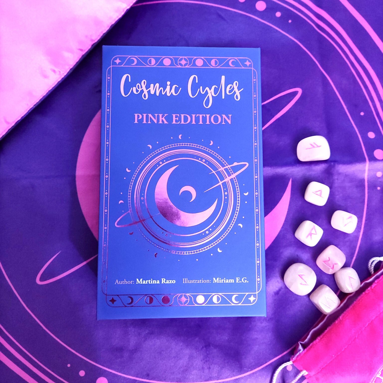 Cosmic Cycles: Pink Edition ⋆ Miriam Illustration Shop