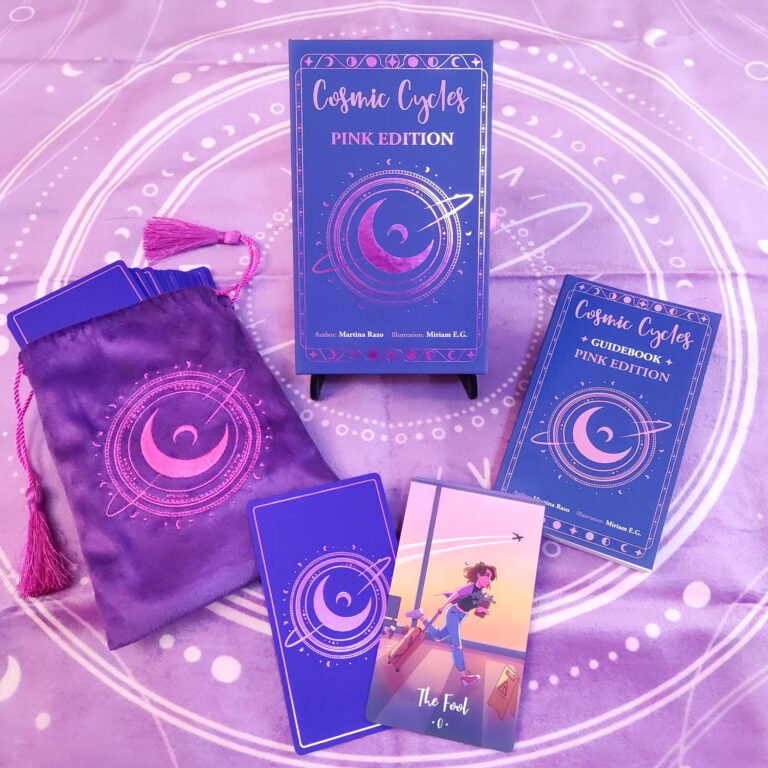 Cosmic Cycles: Pink Edition ⋆ Miriam Illustration Shop