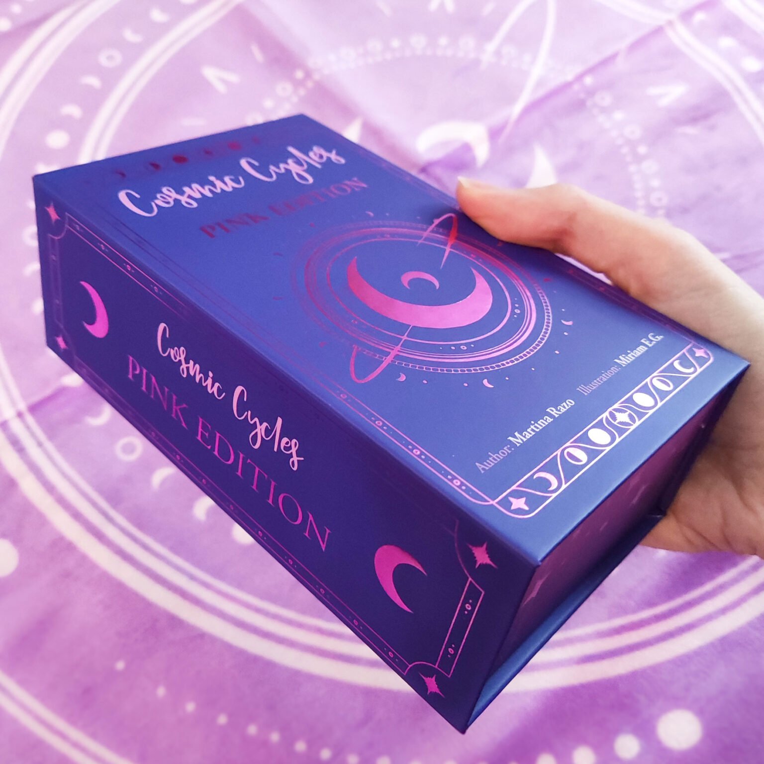 Cosmic Cycles: Pink Edition ⋆ Miriam Illustration Shop